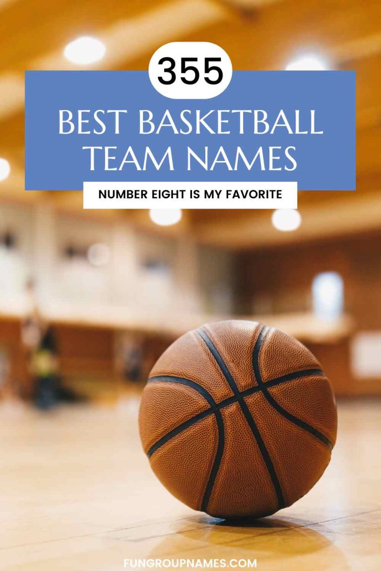 355 Best Basketball Team Names To Try!