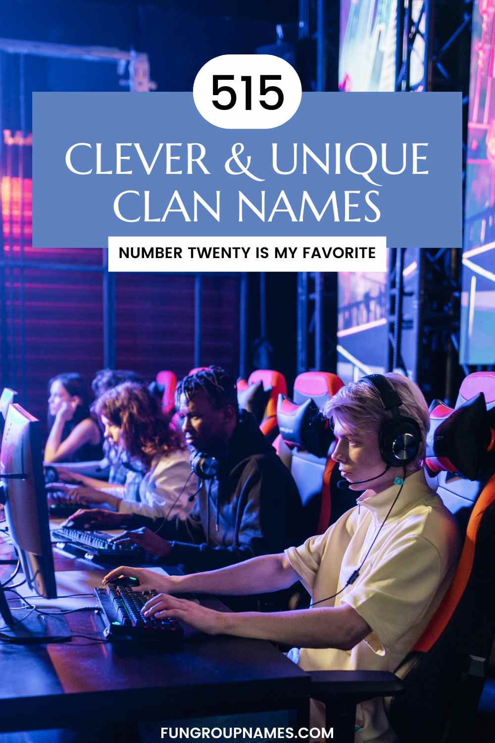 515 Clever Clan Names For Your Gaming Crew