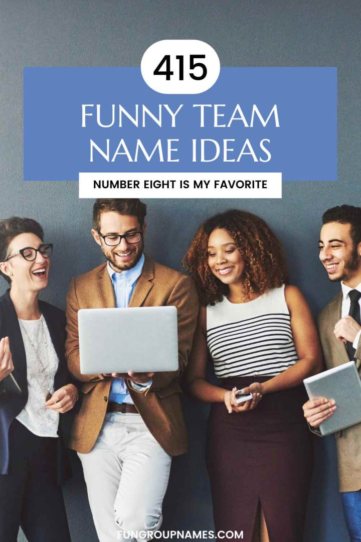415 Funny Team Names For Every Group!