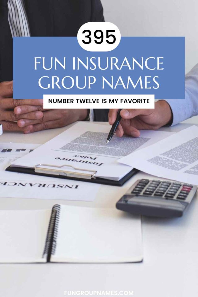 395 Creative Insurance Group Names