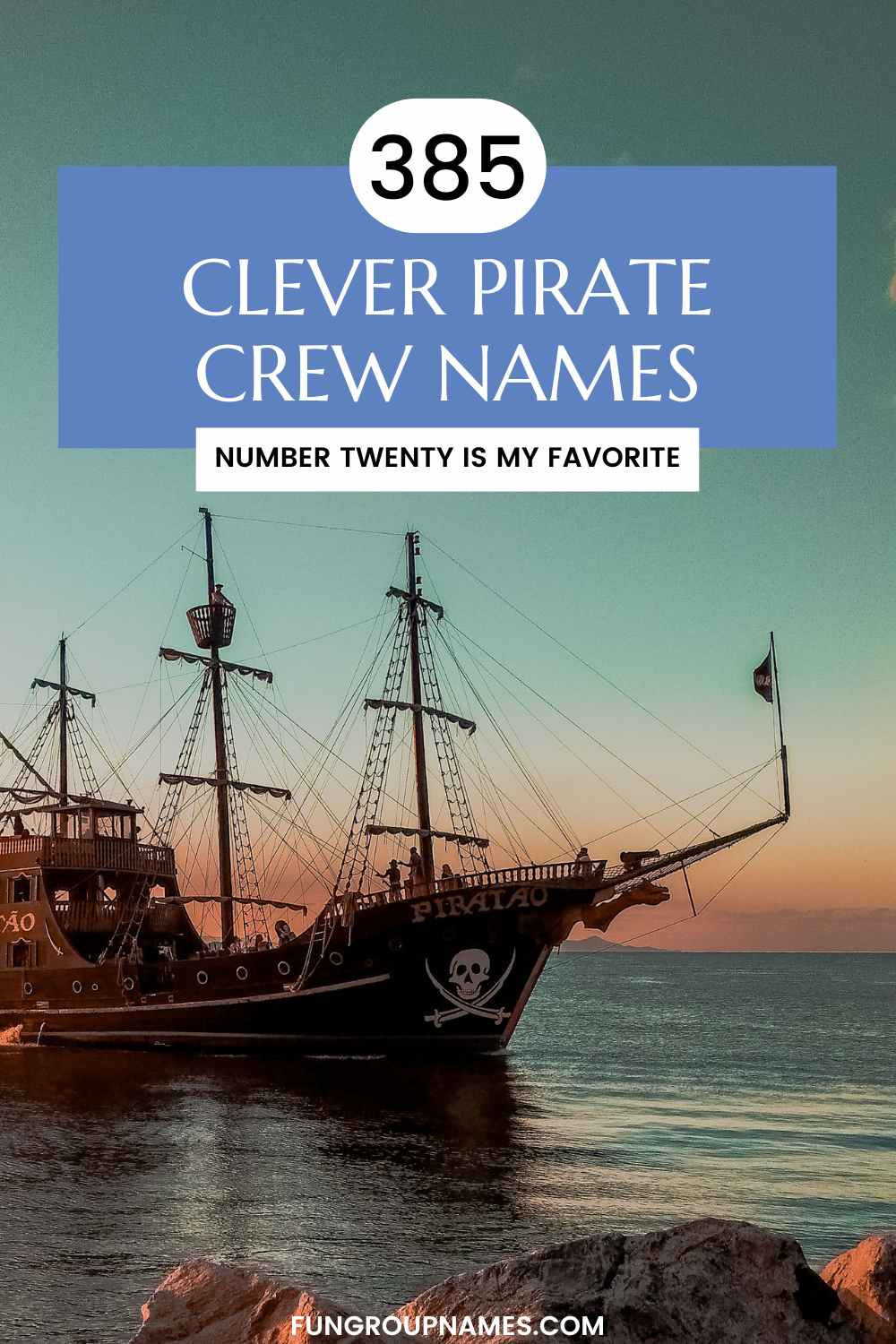 385 Clever Pirate Crew Names