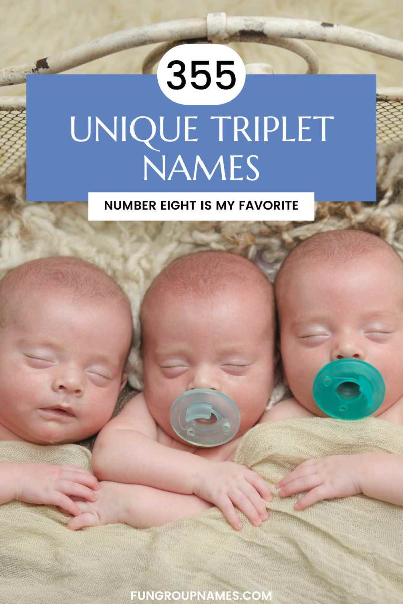 355 Triplet Names: Classic, Nature-Inspired & More!