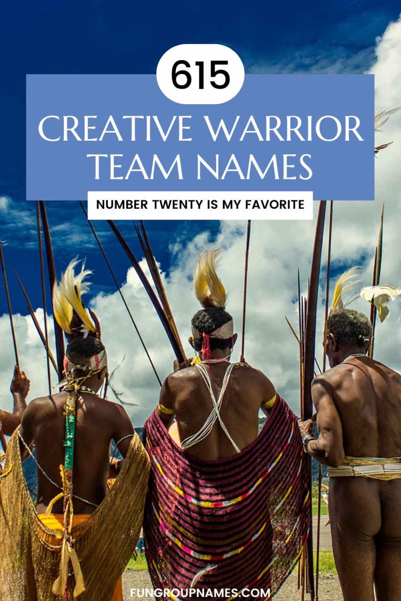 615+ Clever Warrior Team Names To Try!
