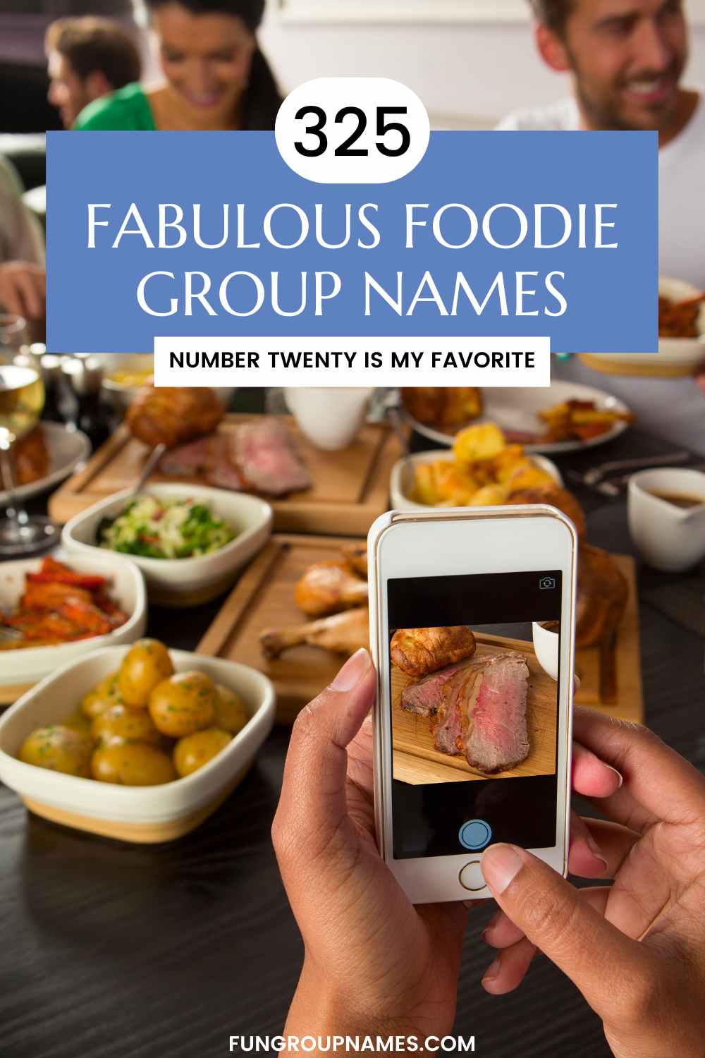 325 Clever Foodie Group Name Ideas