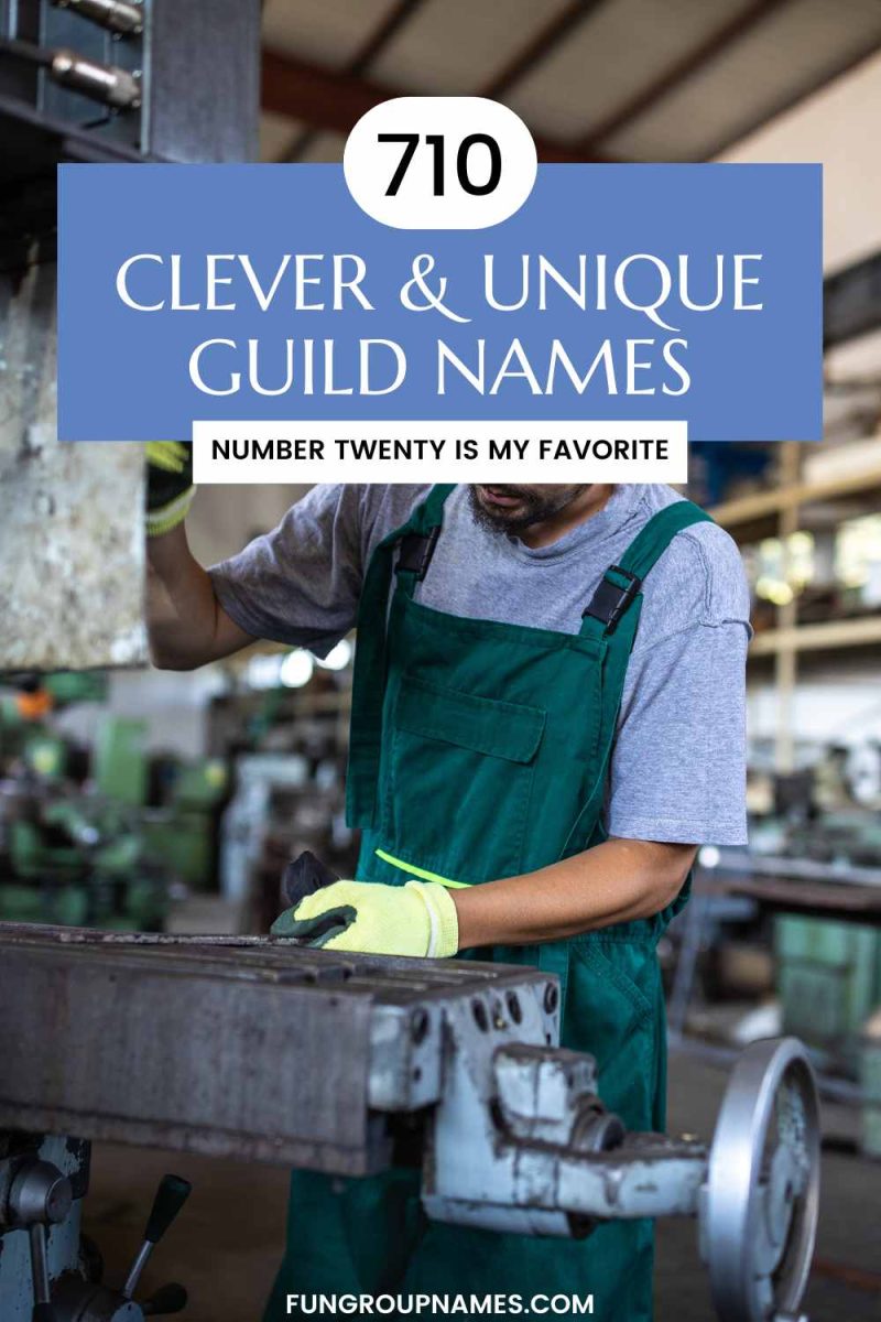 710 Clever Guild Names To Try!