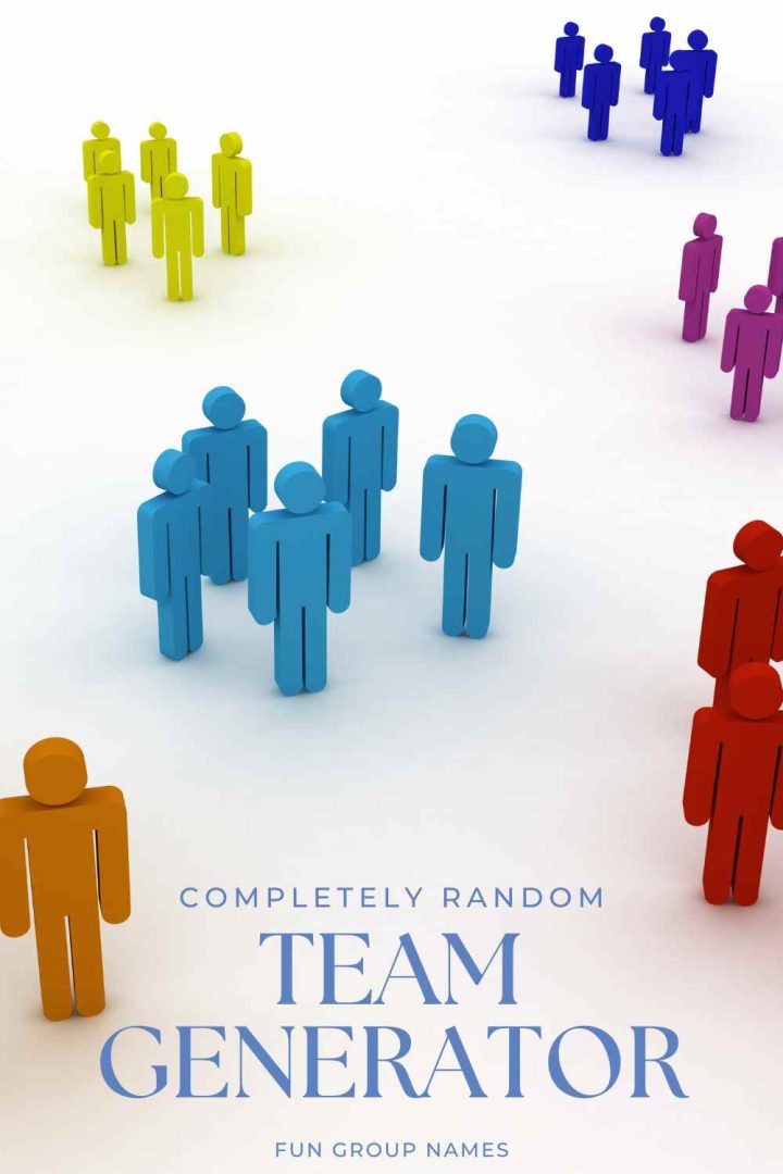 Random Group & Team Generator