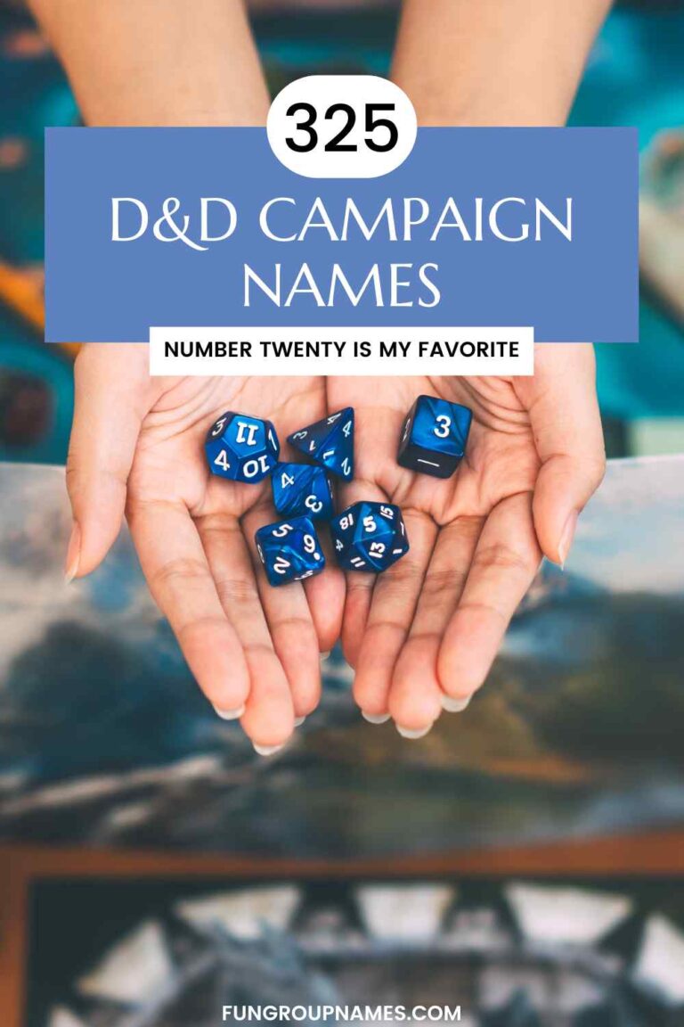 325 D&D Campaign Names: Categorized for Every Adventure