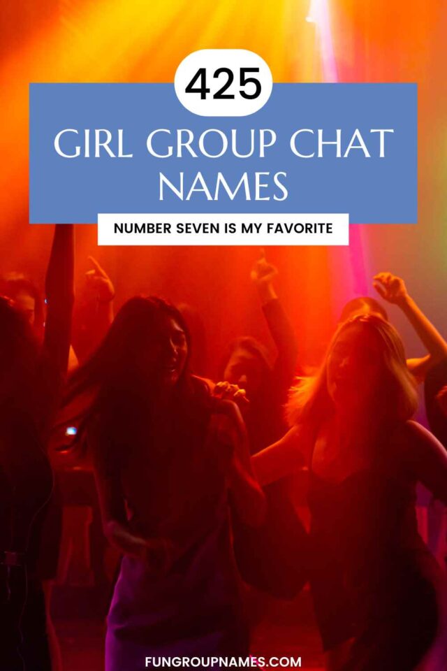 425 Girl Group Chat Names For Your Squad To Try!