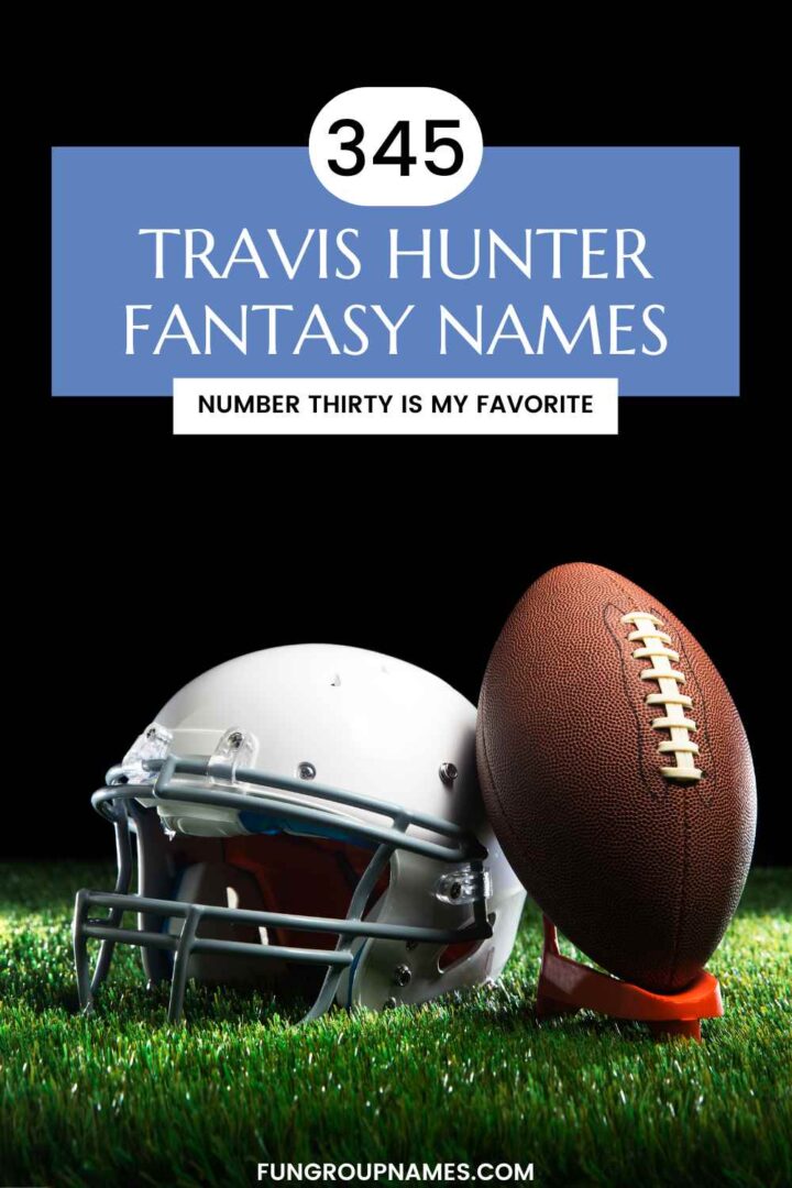345 Travis Hunter Fantasy Team Names That Will Dominate