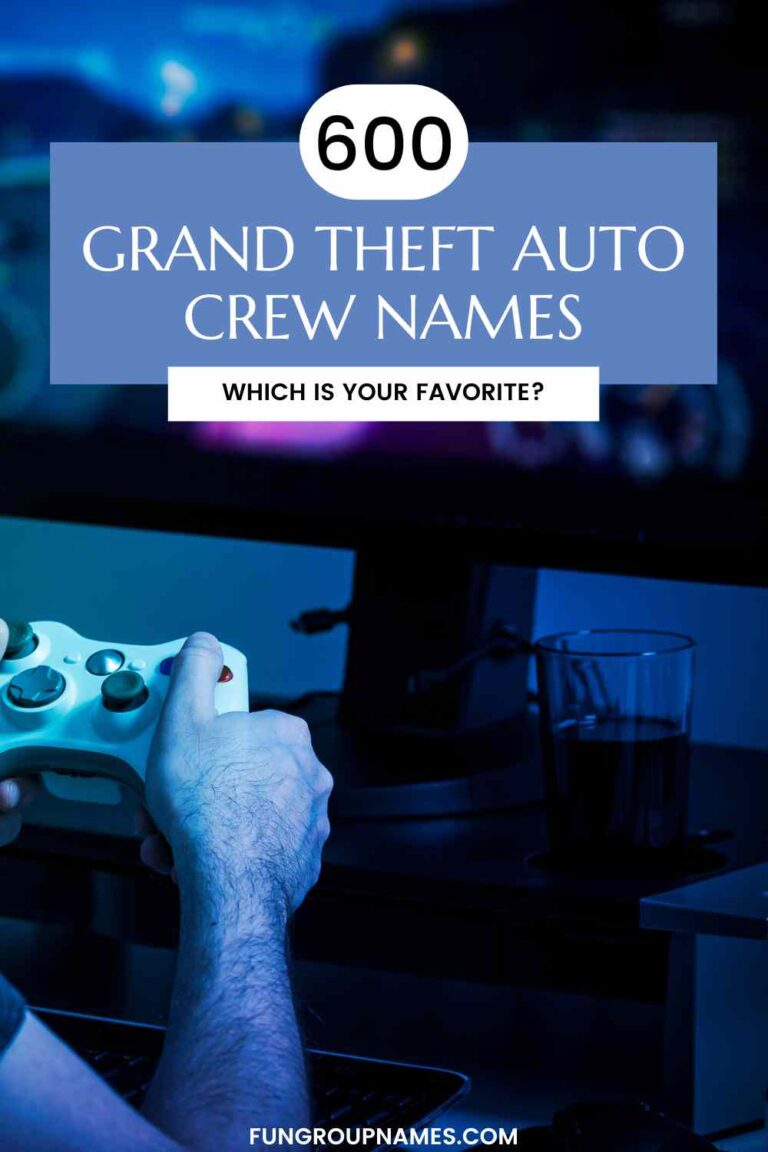 600+ GTA Crew Names That Rule Los Santos!