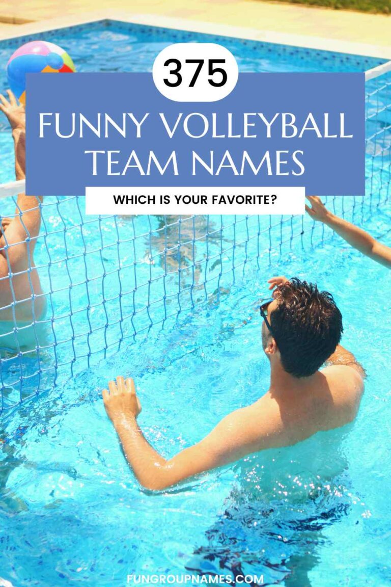 375+ Funny Volleyball Team Names for 2025!