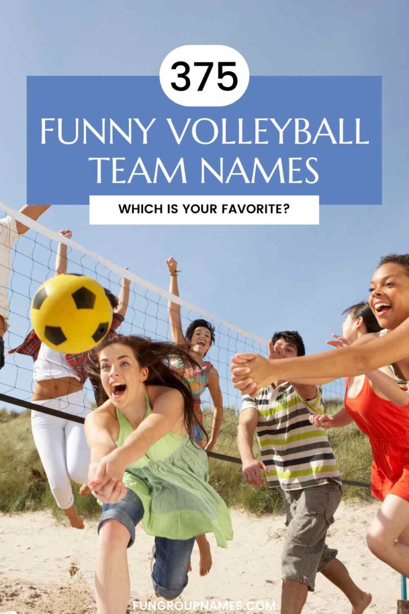 375+ Funny Volleyball Team Names for 2025!